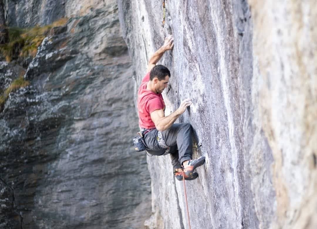 Marcello Bombardi en la primera ascensión de ‘La Cura’ 9a | WOGU